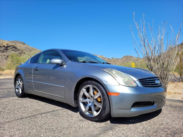2003 Infiniti G35 Coupe Silver