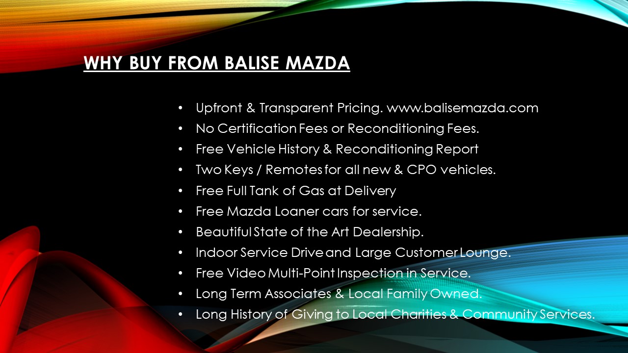 Balise Mazda - Springfield, MA | Cars.com