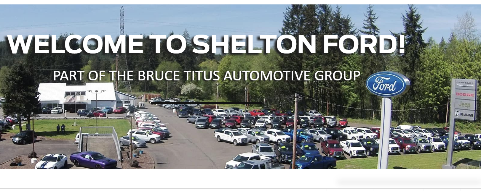 Bruce Titus Shelton Ford - Shelton, WA | Cars.com