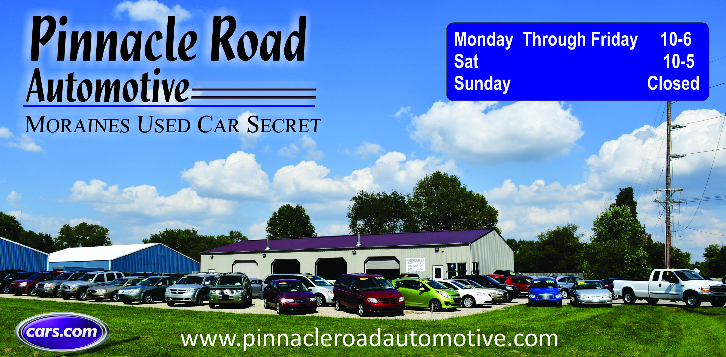 Pinnacle Road Automotive - Moraine, OH | Cars.com