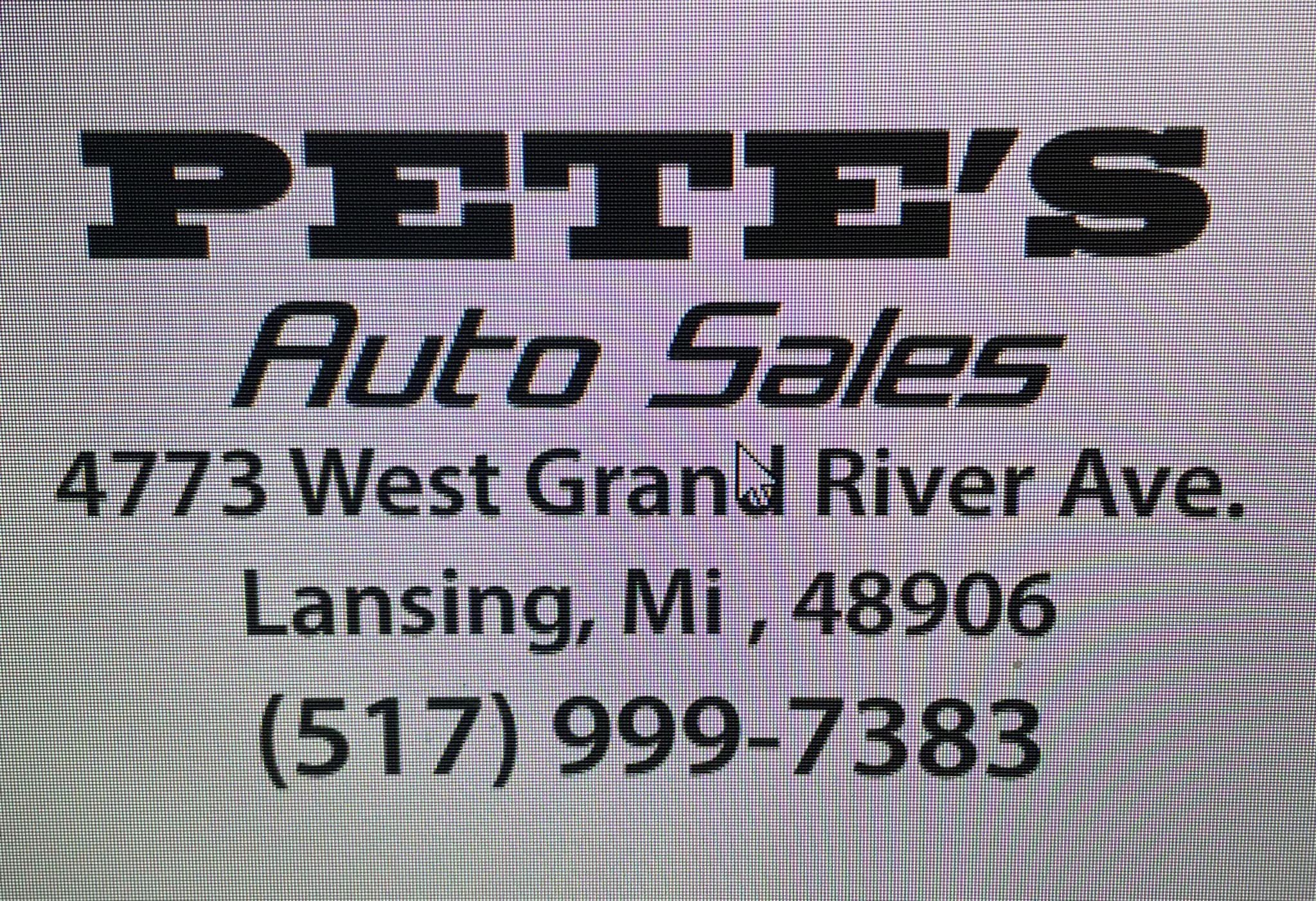 Pete's Auto Sales - Lansing, MI | Cars.com