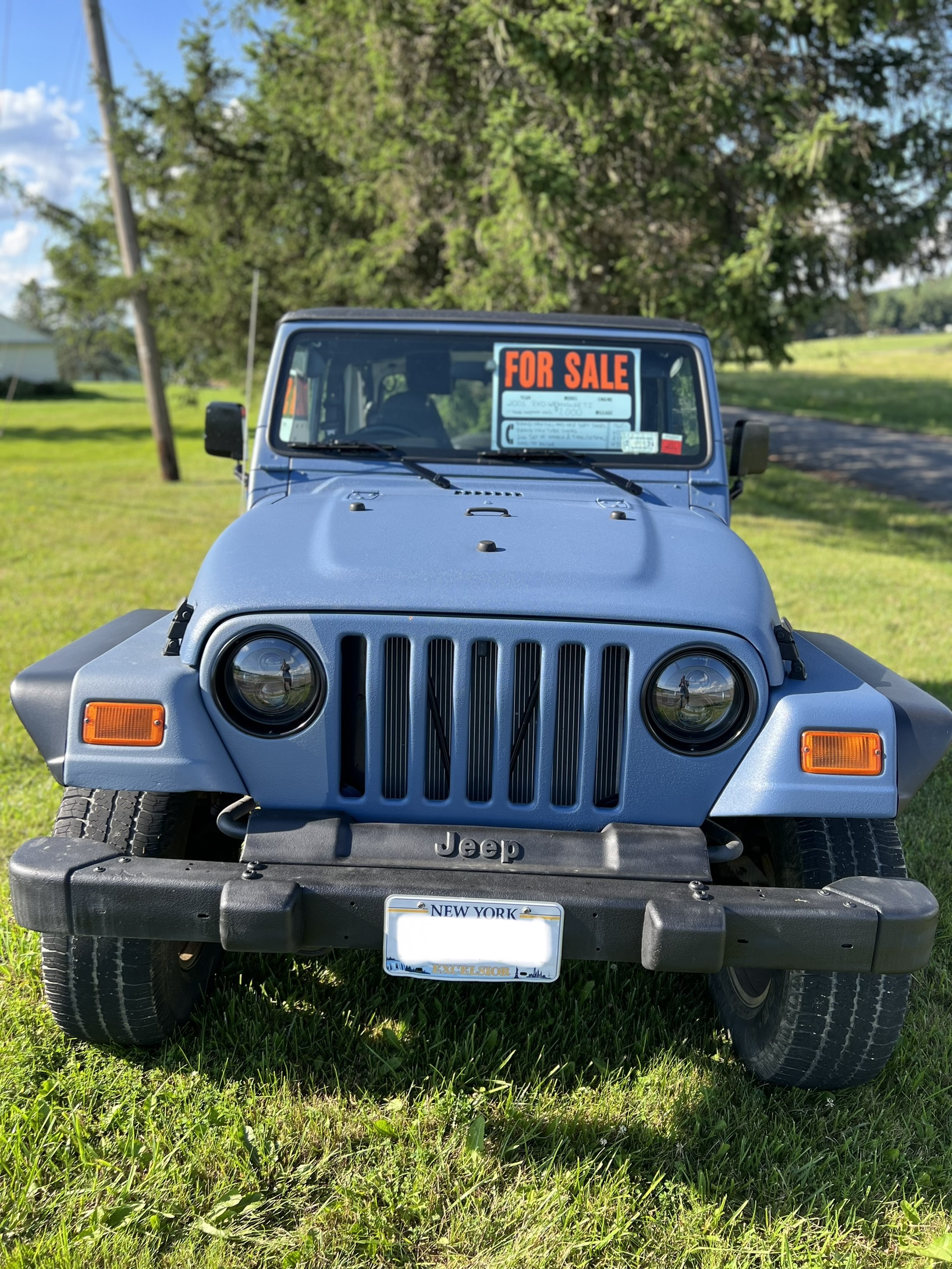 Gunmetal Wrangler Tj Lifted