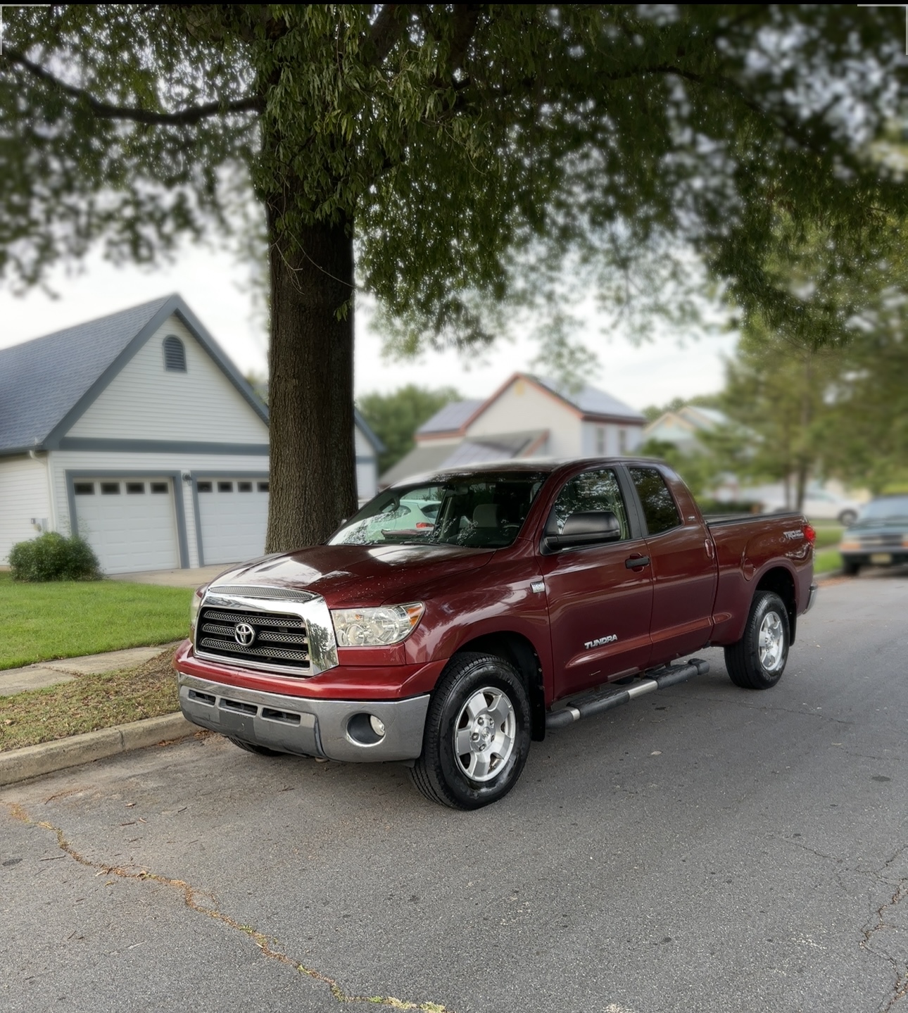2008 Toyota Tundra Red