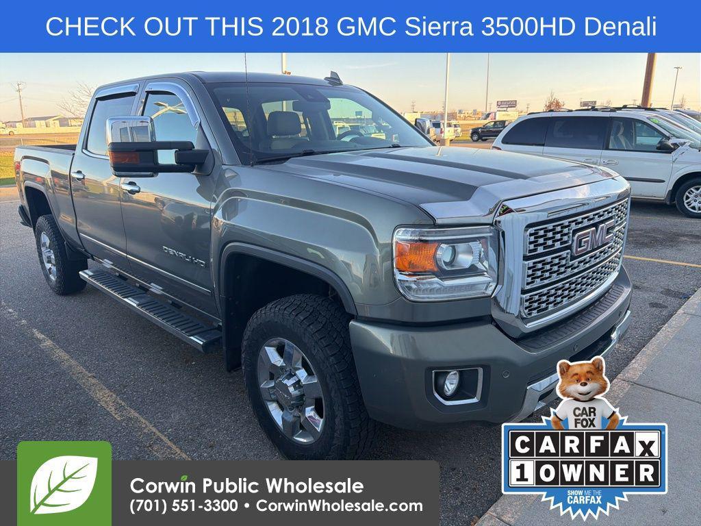 2018 GMC Sierra 3500, used, $41,263 | VIN 1GT42YEG5JF210611 ...